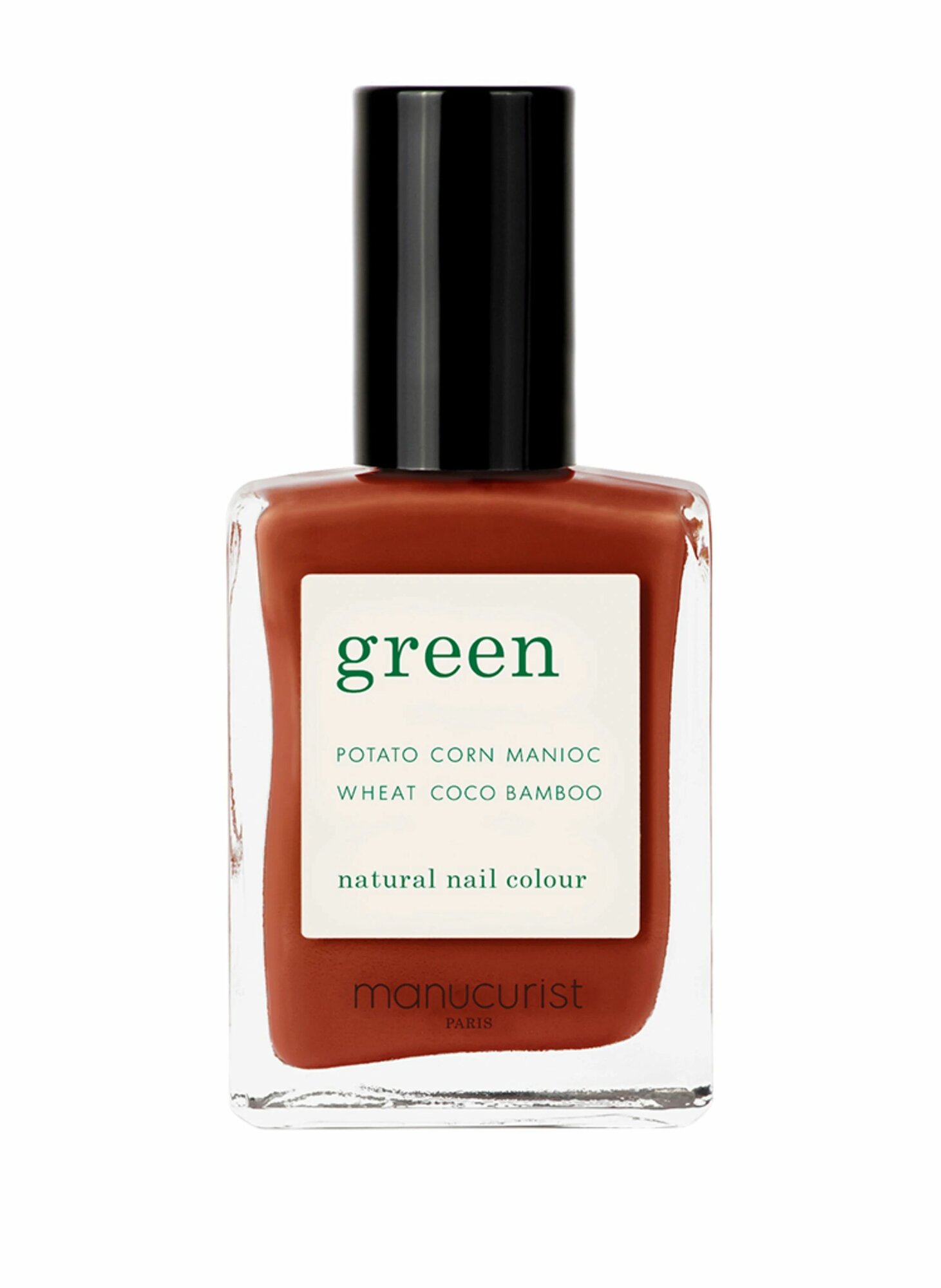 Лак для ногтей Manucurist GREEN NAIL LACQUER, 15мл, оранжевый