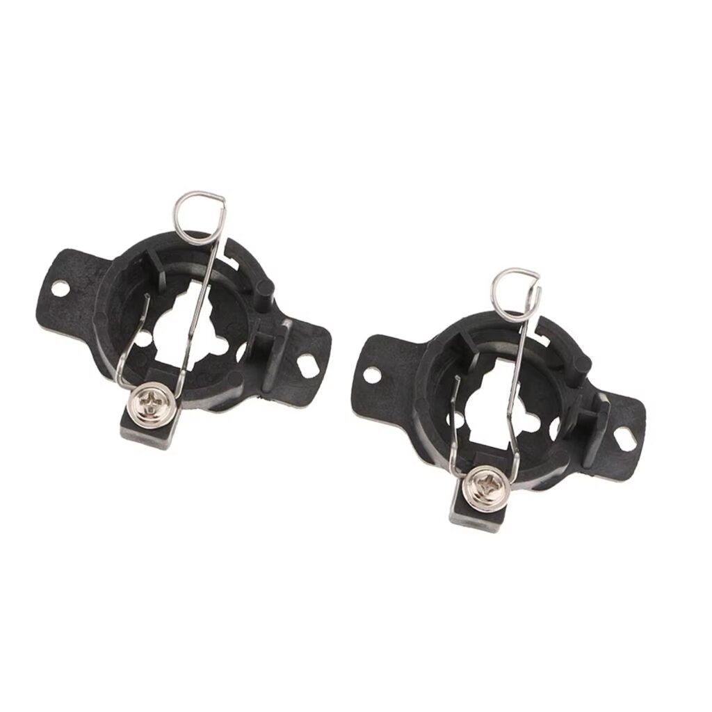 2шт Автомобильный Держатель Лампы Накаливания Фары H1 Фиксаторы Адаптер для S320 Сменный Держатель Гнезда Накаливания Зажим