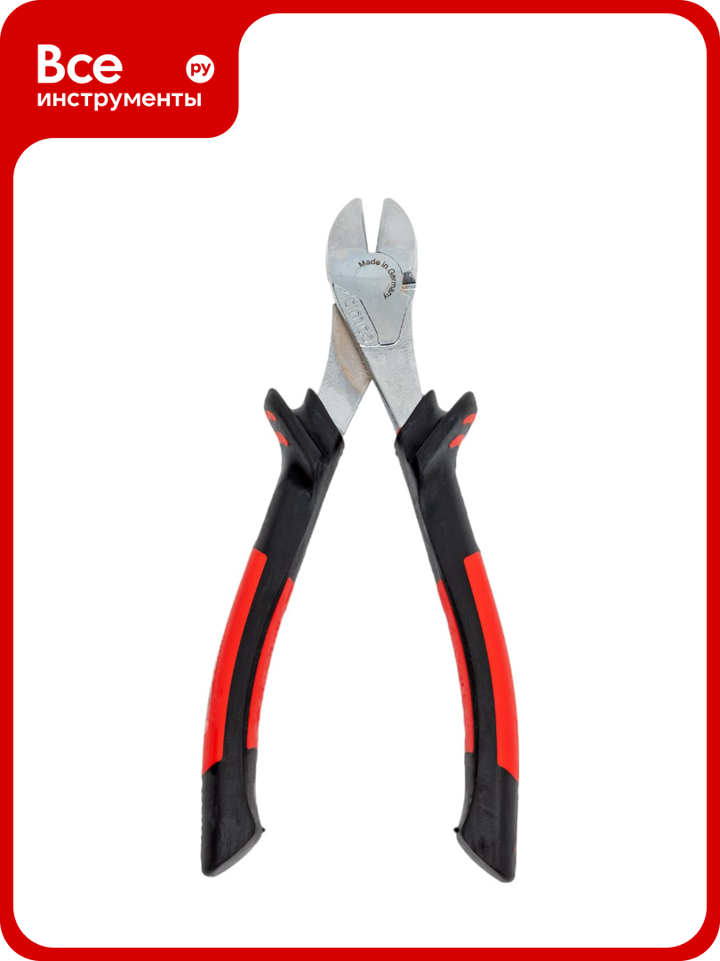 Изолированные усиленные бокорезы CIMCO 1000В 200мм 10 0528, Рукоятки выполнены из двухкомпонентного материала