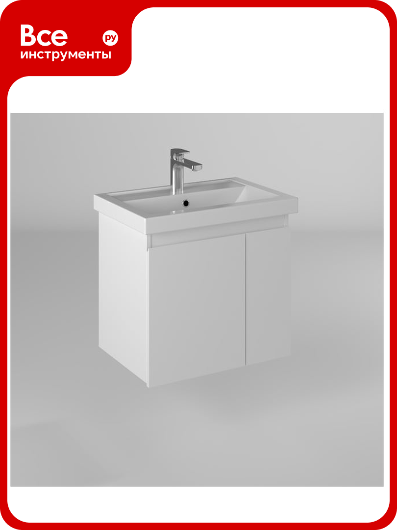 Тумба консольная BRIZ из ДСП и МДФ Бьелла т18-60 (ум. Фостер) 364 03-18060-06 00 БЕЛ