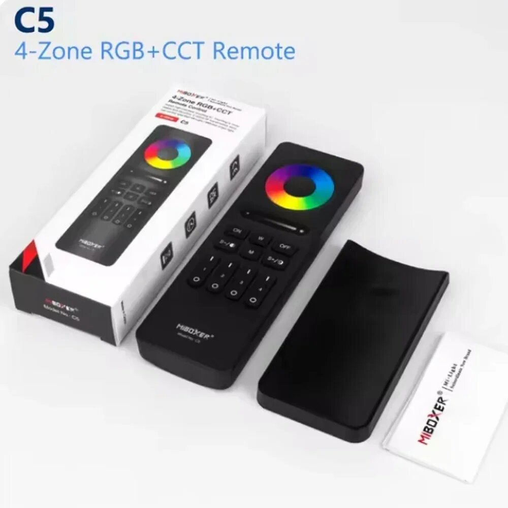 MiBoxer C5 4-Zone RGB+CCT Пульт