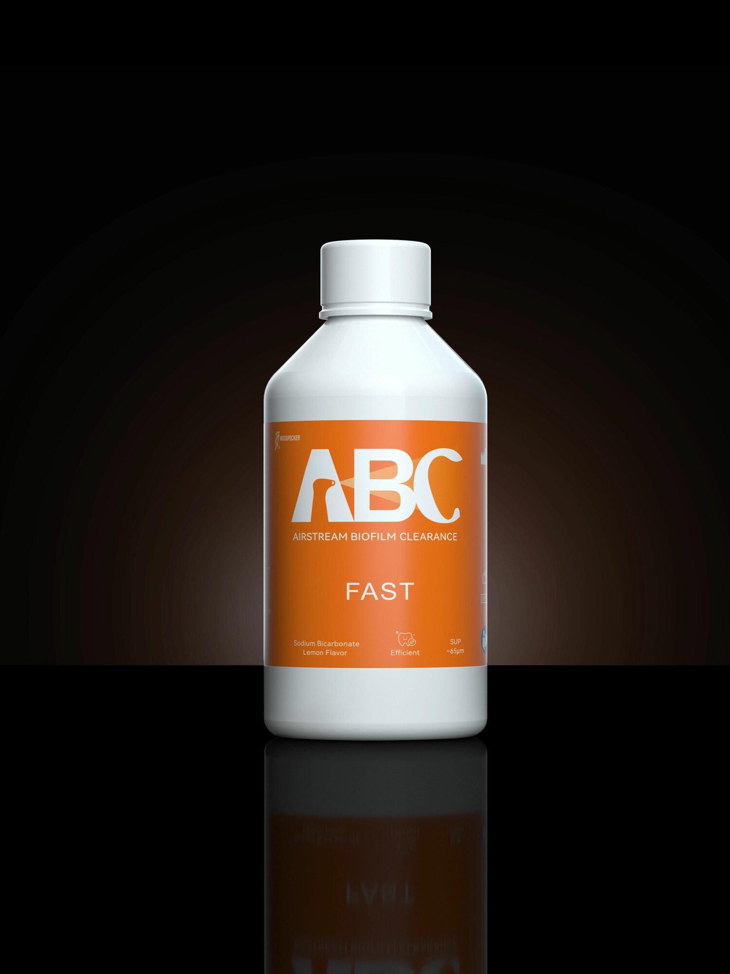 PT-S1 Fast порошок для Air-Flow со вкусом лимона, на основе бикарбоната натрия, размер частиц 65 микрон, 300 г.