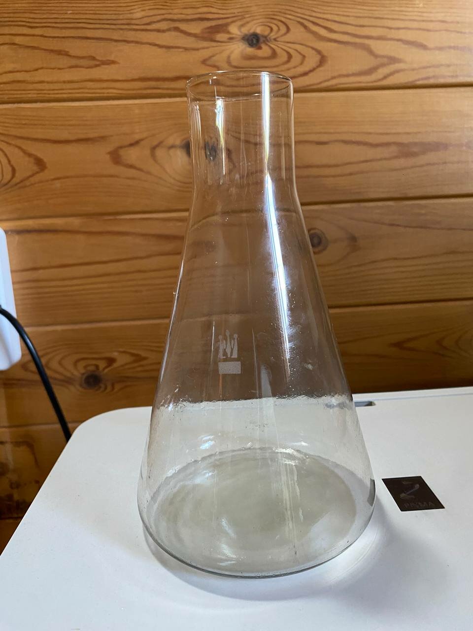 Колба коническая плоскодонная 1 литр