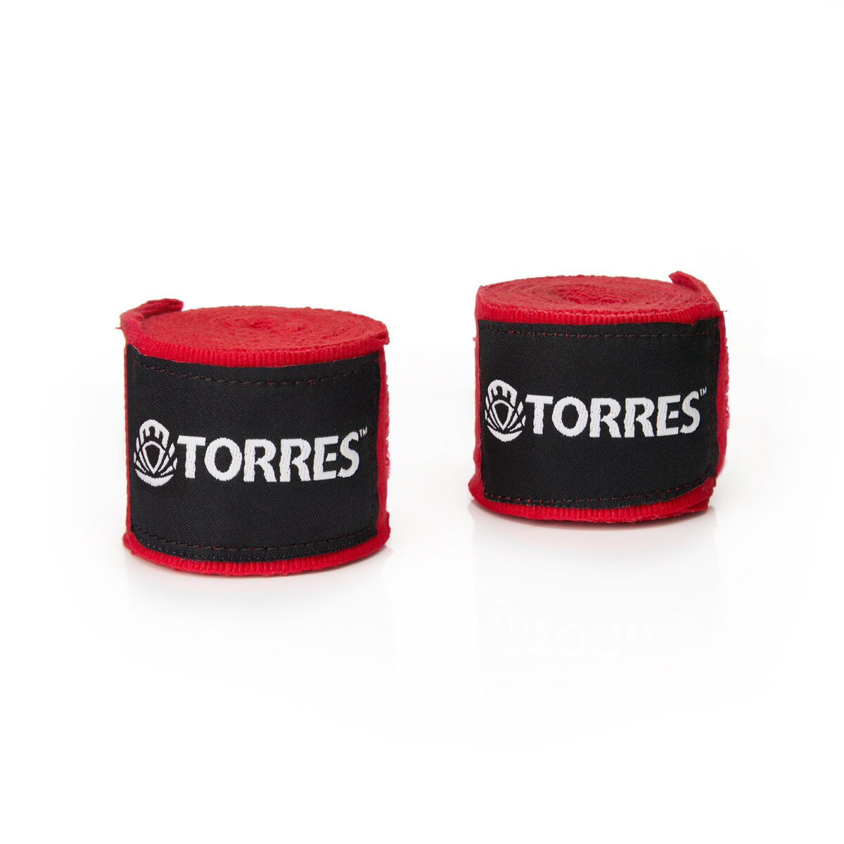 Бинты боксерские TORRES PRL619015R, длина 3,5м, ширина 5,5 см, хлопок