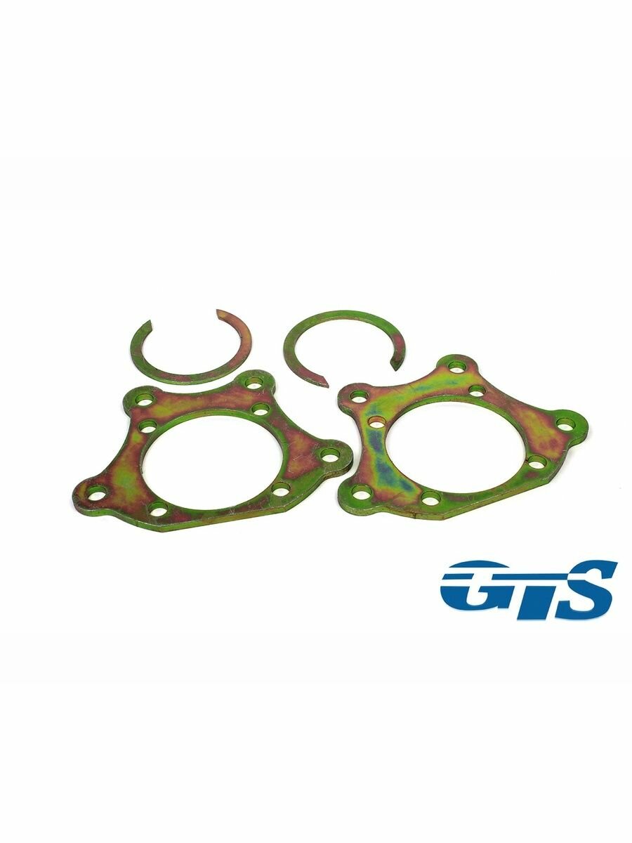 Переходные пластины GTS для установки ЗДТ для а/м ВАЗ 2101-07 под 2 суппорта, доработанные