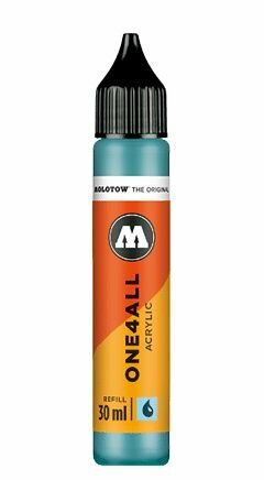 Акриловая заправка - краска Molotow One4all 693254 Олимпия синий #254 30 мл