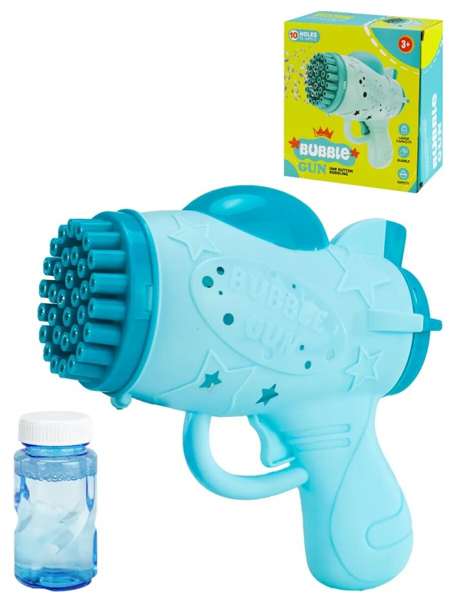 Генератор мыльных пузырей 50мл(17х8х16,5см,4xАА не в компл.