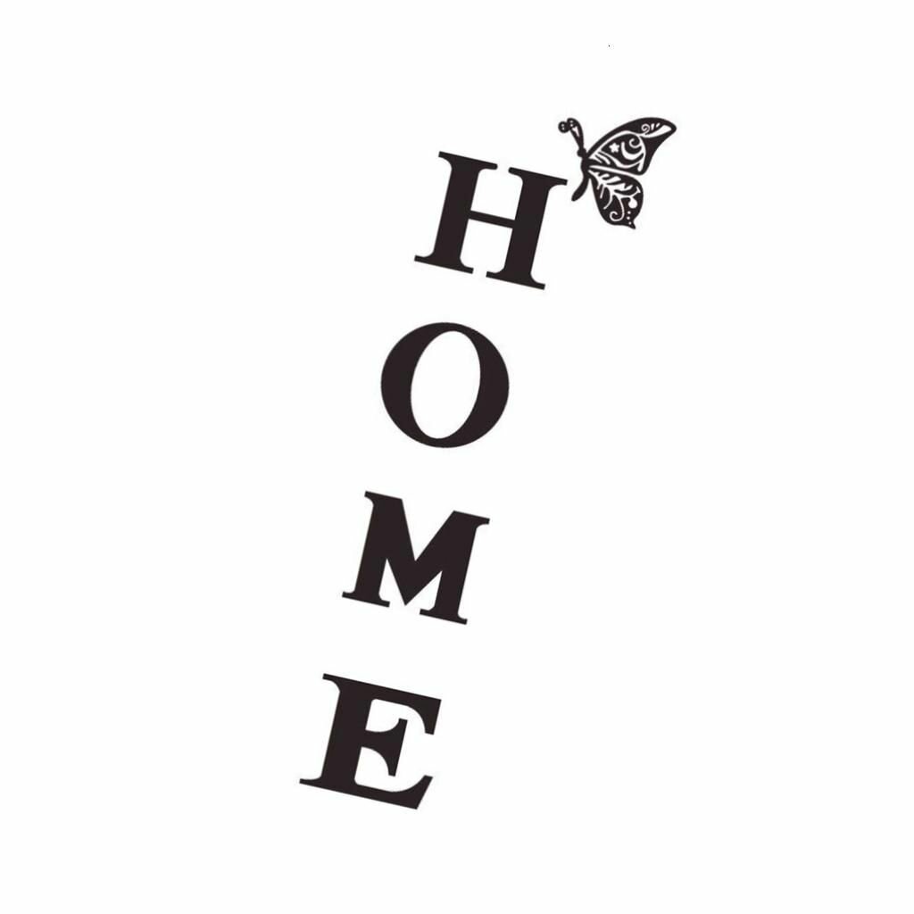 Самоклеящееся зеркальное полотно Наклейка для стены, Черный - S