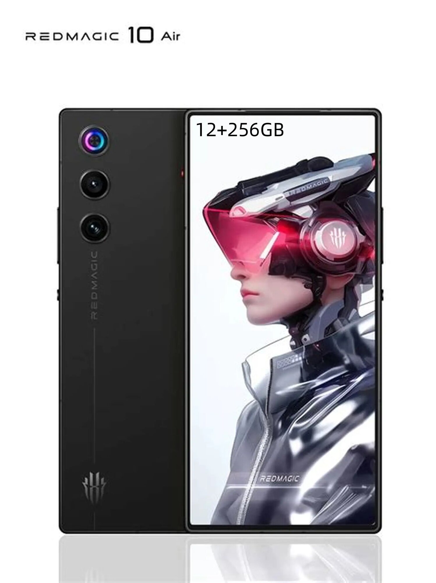 Плоский RedMagic 10 Air 12/256ГБ 5G, Snapdragon 8 Gen 3, NFC, 6000mAh+Google Play, Global version