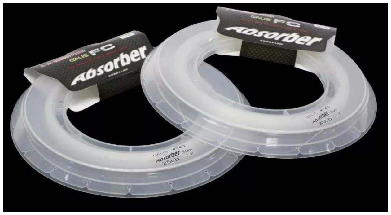 Флюорокарбон YGK GALIS FC ABSORBER 60m 0.520 (35 lb) (10G)