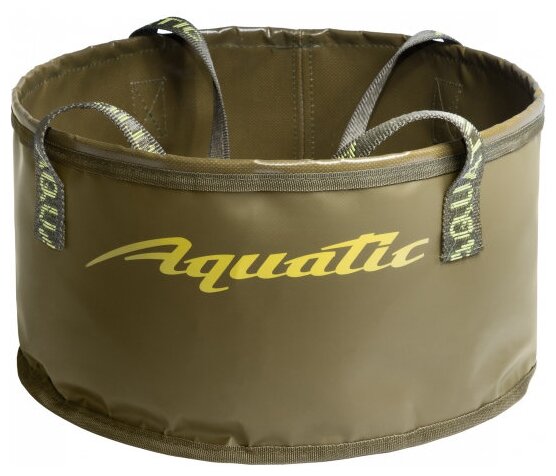 AQUATIC Ведро Aquatic В-01 для замешивания корма (хаки, d=35см, 20л)