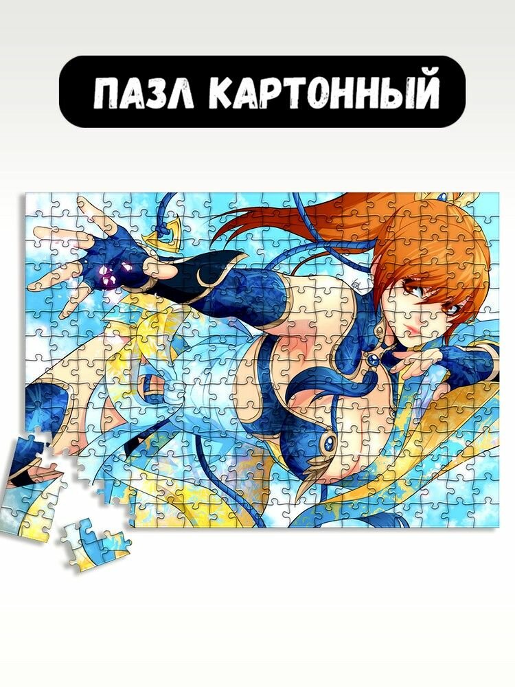 Пазл картонный А3: игры dead or alive 5 - 18123
