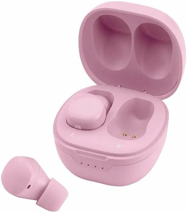 Беспроводные наушники Momax PILLS MINI True Wireless Bluetooth Earbuds (розовый)(BT6P)