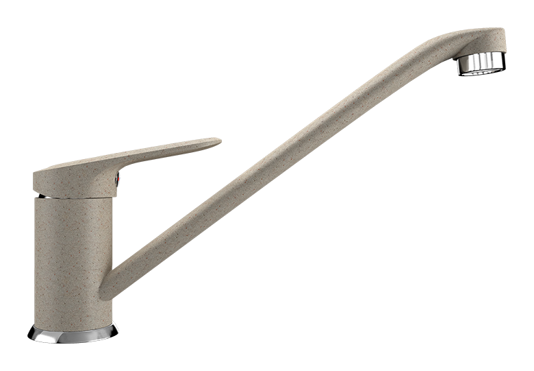 Смеситель для кухни ULGRAN U-004, Бежевый-328