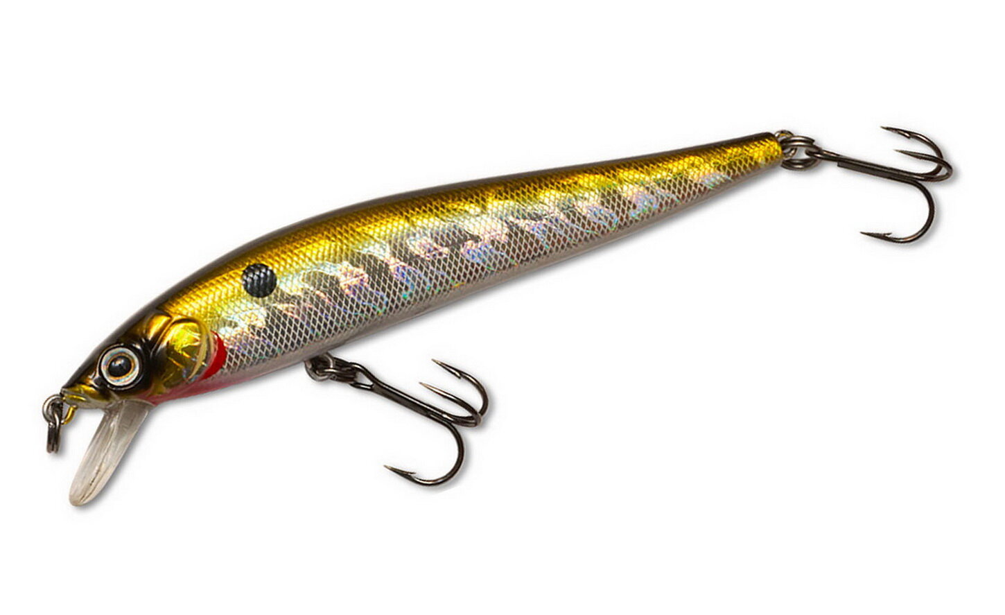 Воблер Kosadaka Зеленый китаец / The Legend XS 118F плав, 118мм, 19.0г, 0.3-1.2м. цвет GTR