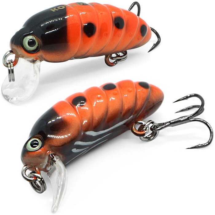 Воблер Kosadaka Cocoon xs 32F плав, 32мм, 2.2г, 0.0-0.3м; цвет B01