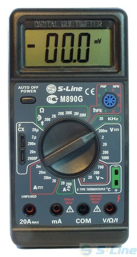 M-890G Мультиметр S-line