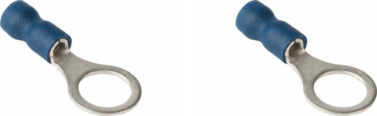 Наконечник КВТ НКИ 2.5-5 1-2.5мм2 кольцевой медный луженый (100 шт.) (комплект из 2 уп)