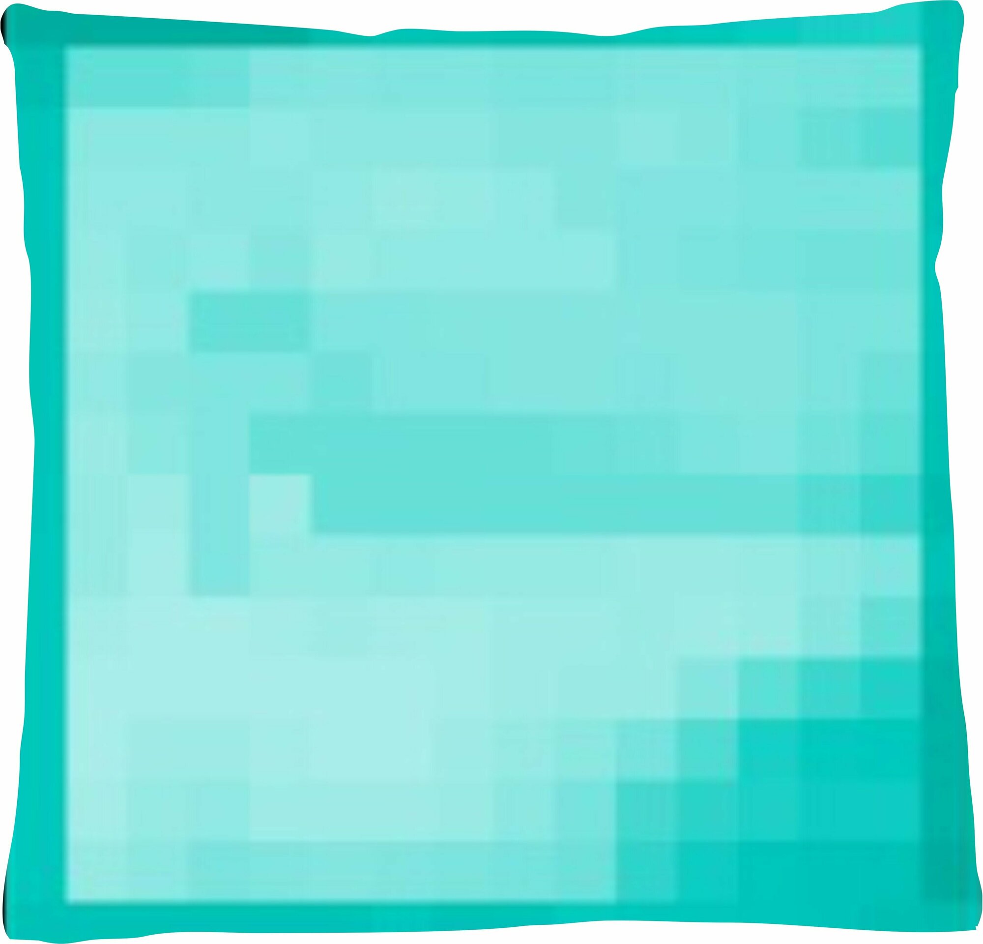 Подушка квадратная Алмазный блок Майнкрафт