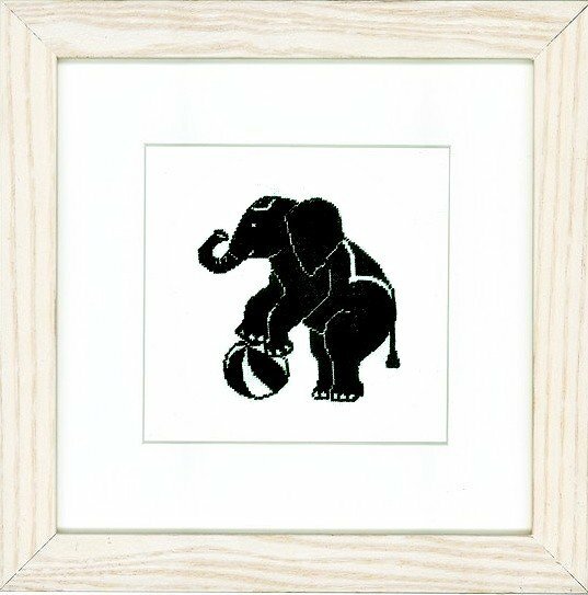 Цирковой слон (Circus Elephant) лен PN-0144522