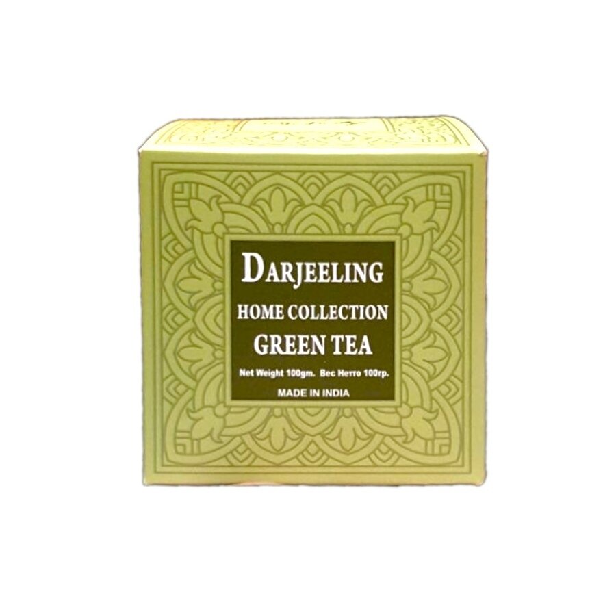 Чай Дарджилинг зеленый крупнолистовой Home collection Bharat Bazaar 100 г