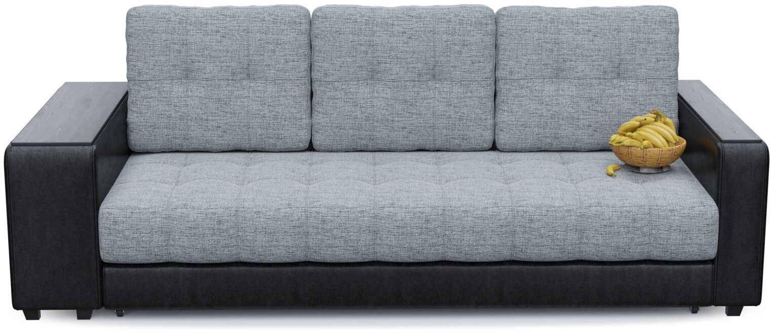 Artum Диван прямой Милан Серая рогожка