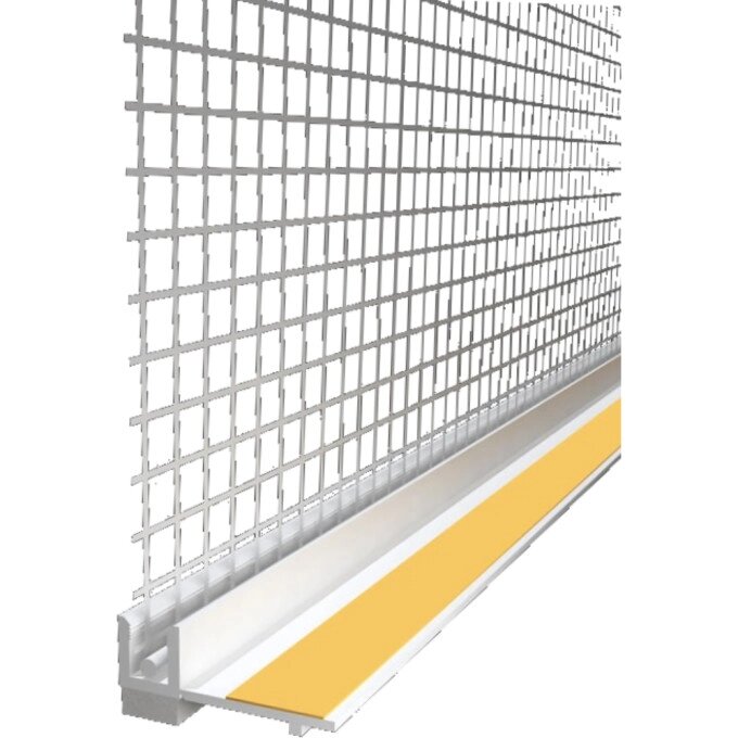 Профиль примыкающий с арм. сеткой 6мм х 2,4м