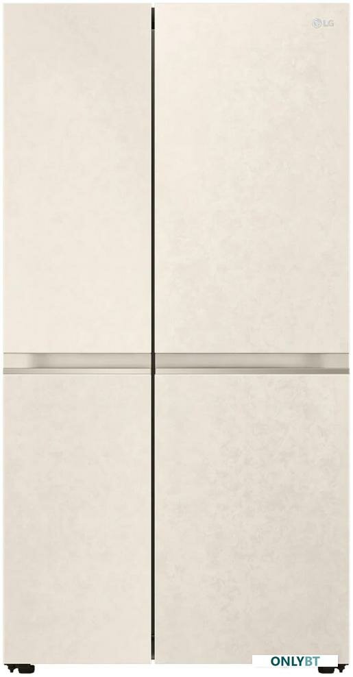 Холодильник LG GC-B257SEZV, бежевый