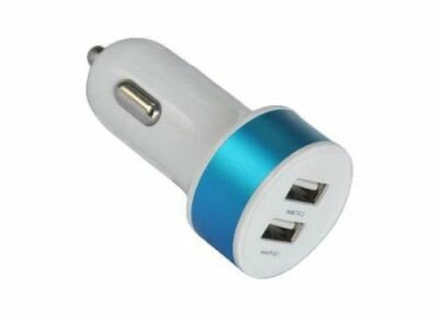 Переходник авто прикуривателя на 2 гнезда USB AV-334