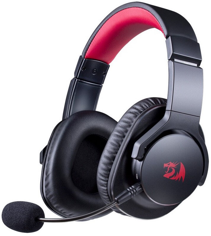 Игровая гарнитура Redragon Europe Type-C, черные, алюминий Defender