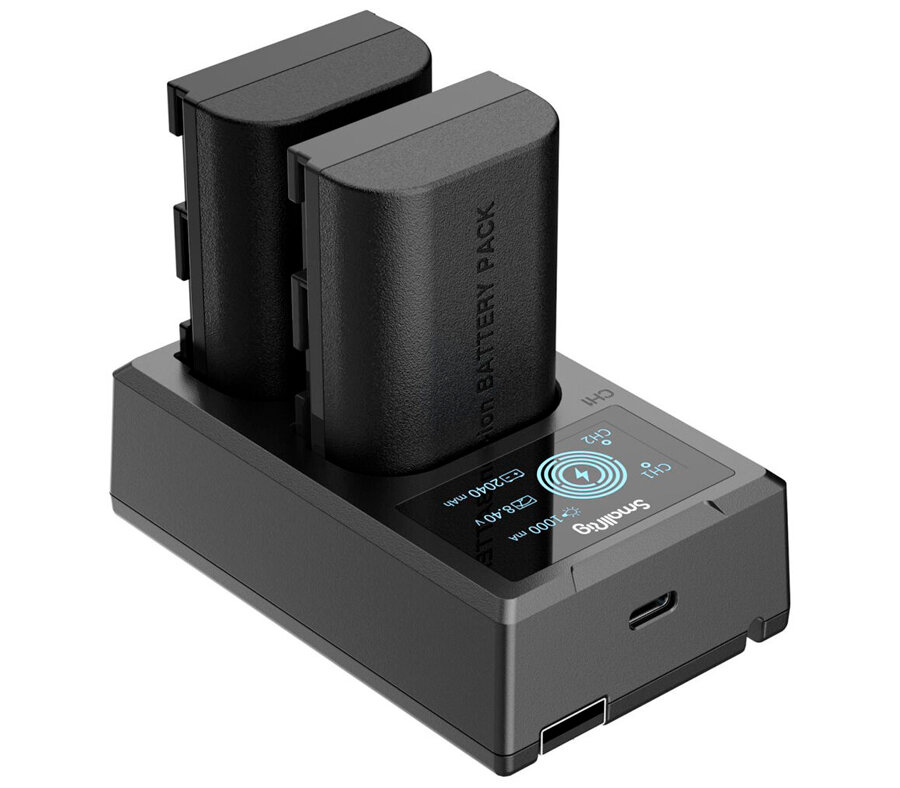 Аккумуляторы SmallRig LP-E6NH с зарядным устройством