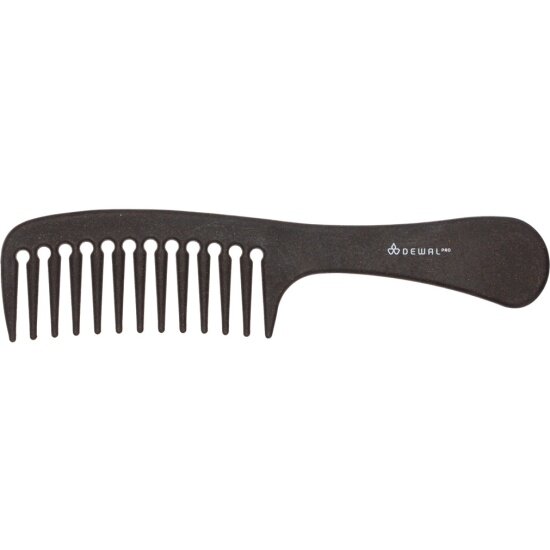 Гребень Dewal Professional DEWAL ECOLOGY широкий с ручкой, коричневый