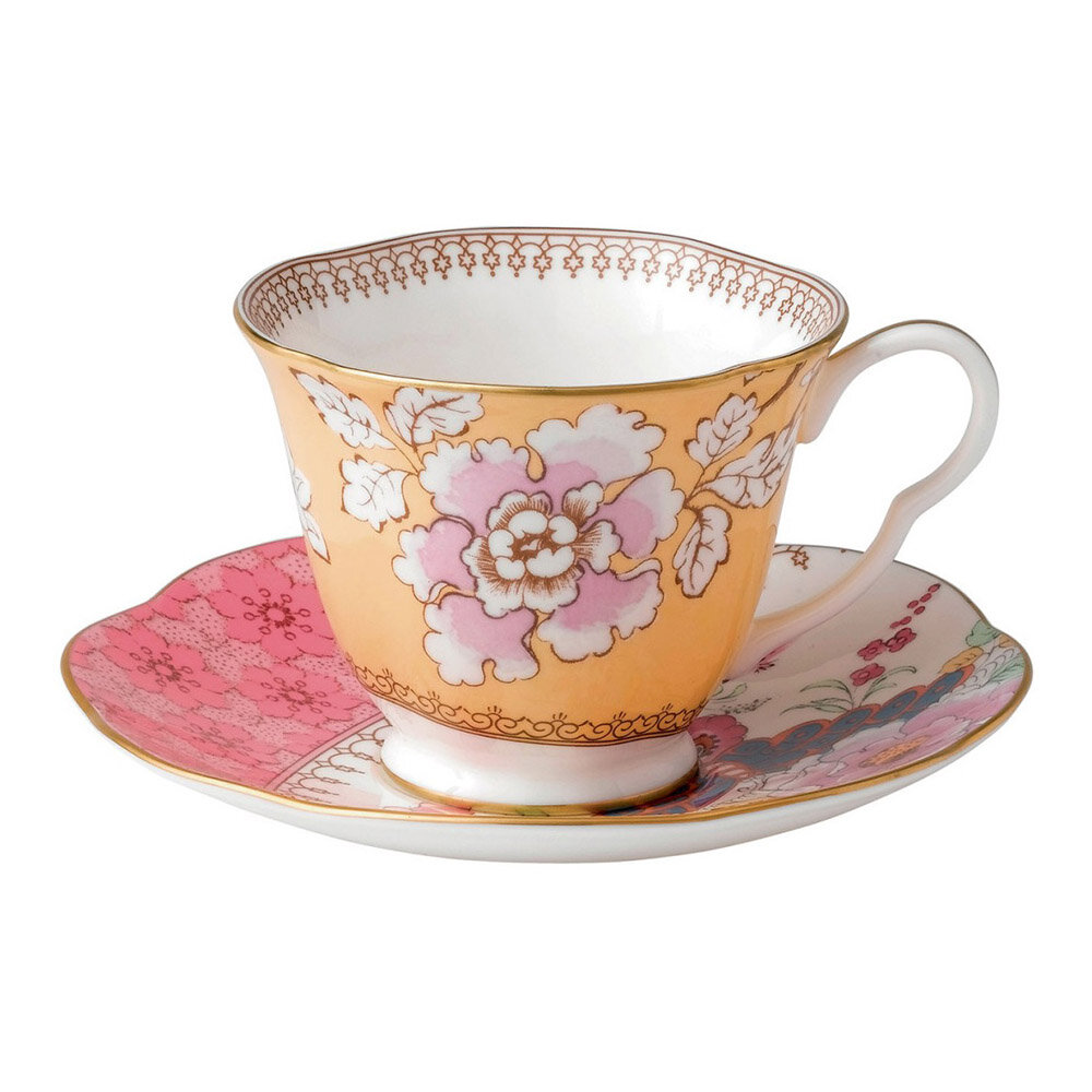 Чайная пара Butterfly Bloom 180 мл материал фарфор, Wedgwood, 5C107800045