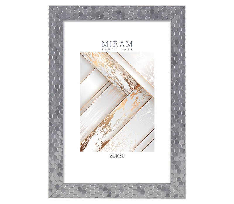 Фоторамка Мирам 20х30 см, серебро