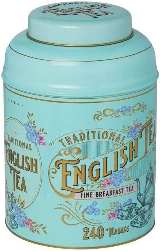 Черный чай New English Teas Forget Me Not в винтажной упаковке, 240шт
