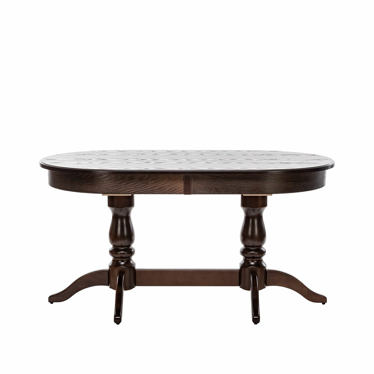 Стол раздвижной Leset Каролина 1Р Орех шоколадный