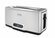 Тостер Caso "INOX4", нержавеющая сталь, черный, 4 тоста, 1850Вт