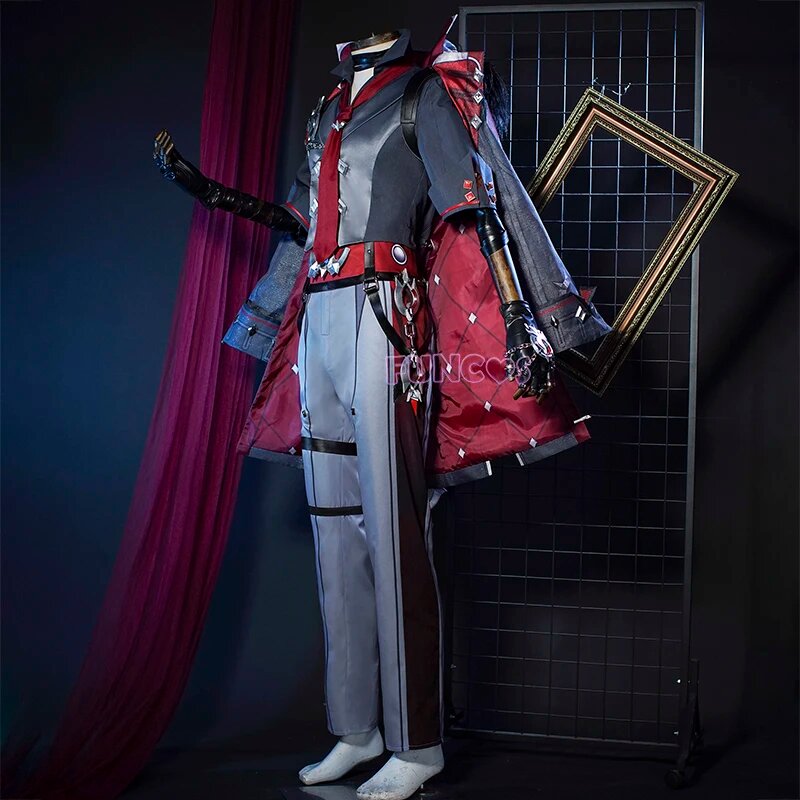 Косплей костюм Wriothesley Genshin Impact IBEASEN S, Costume(No Leggings)