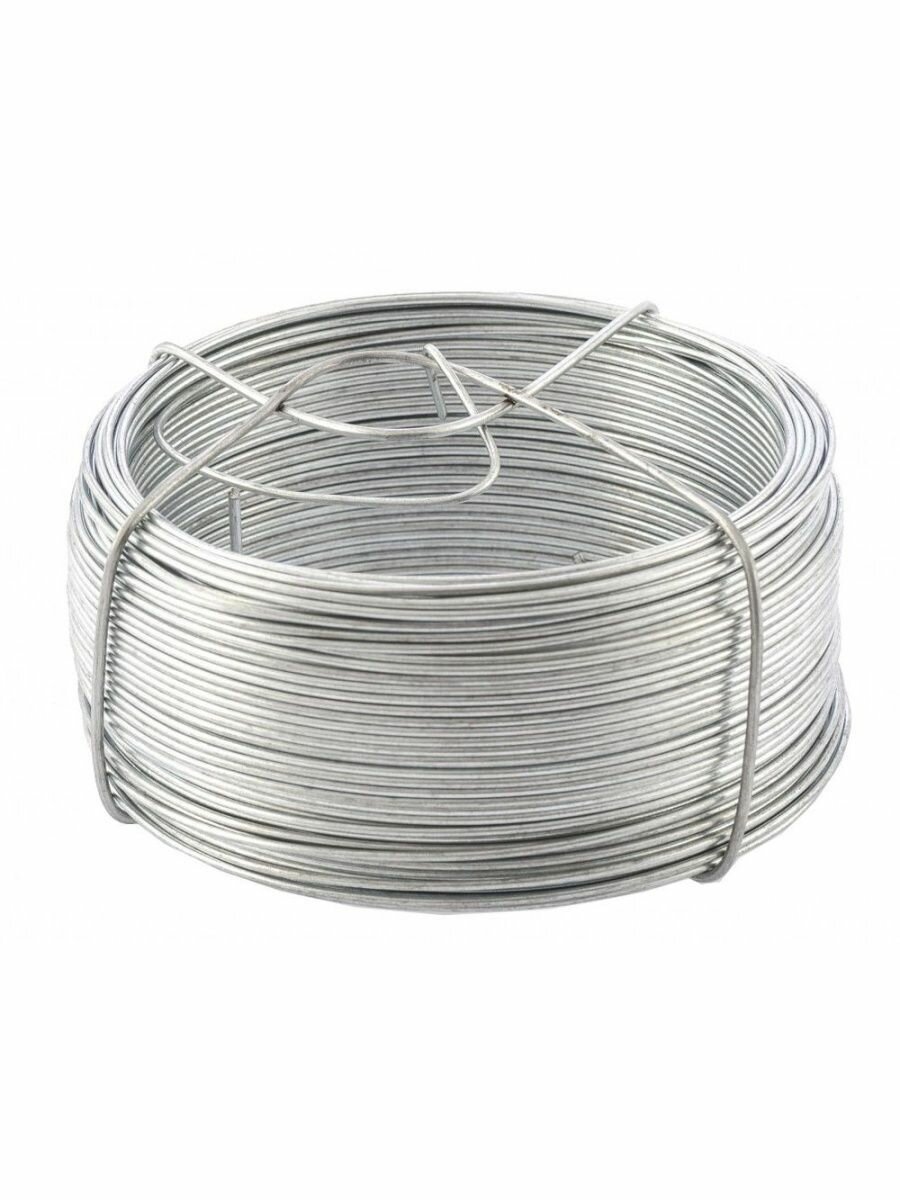 Проволока стальная Сибртех 47753, оцинкованная 1.2 мм