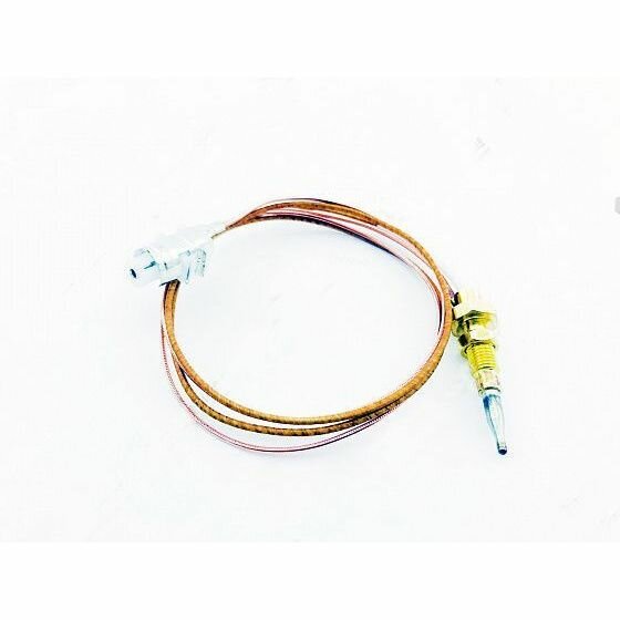 Термопара газовой плиты Аристон, Indesit, Whirpool, Hotpoint-Аристон (М8, L500мм, с резьбой, под штекер) (20341)