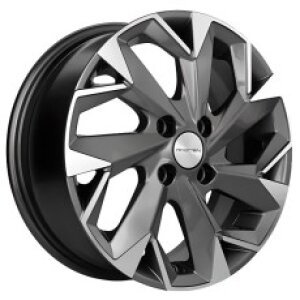 Литой колесный диск Khomen Wheels KHW1402 5.5x14/4x98 D58.5 ET35 Gray FP
