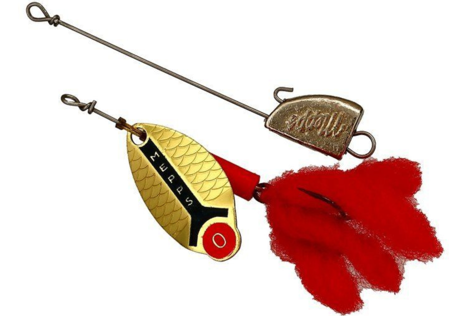 Вращающая блесна из латуни Mepps Lusox №0 7г -OR