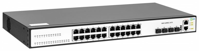 Коммутатор SNR SNR-S2995G-24FX черный