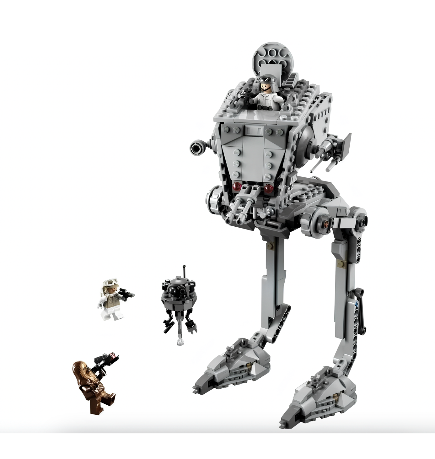 Конструктор Звездные войны Шагоход AT-ST на Хоте - 586 деталей/совместим с Lego Star Wars