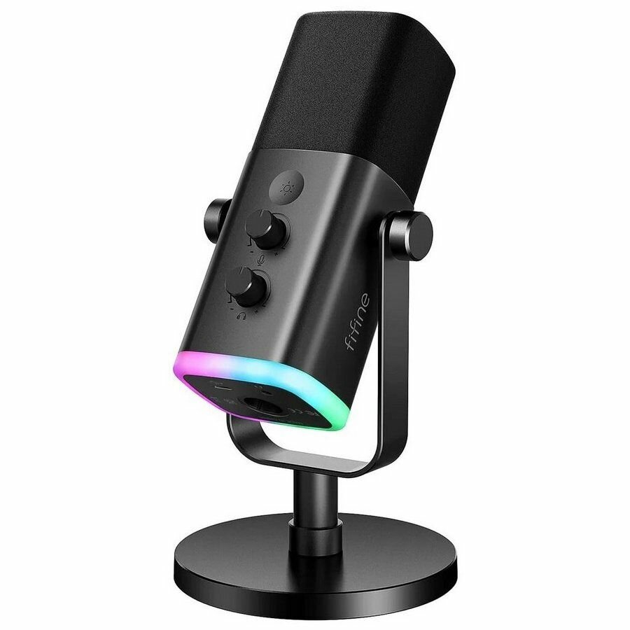 Динамический микрофон FIFINE AmpliGame AM8, Black