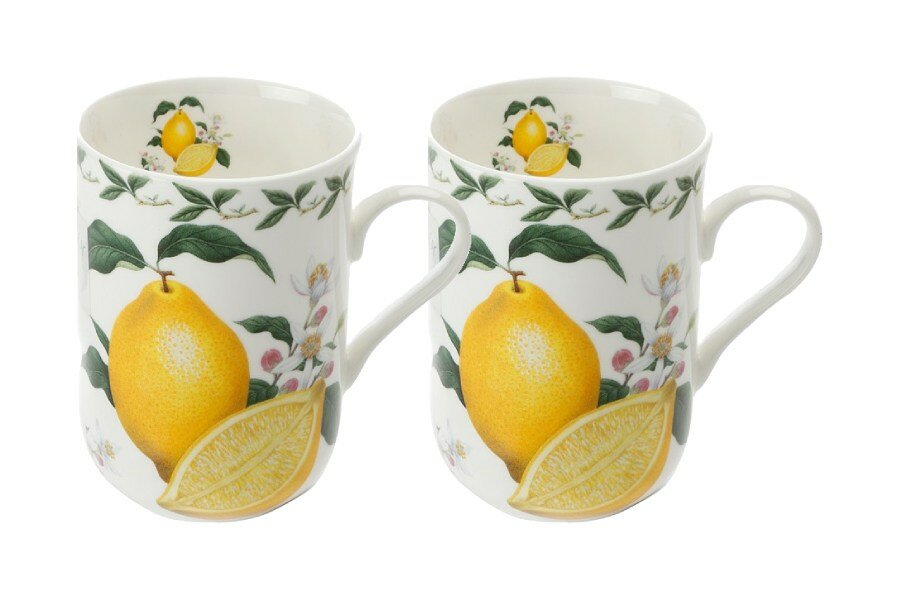 Набор 2 кружки Лимон 0.3л (Maxwell&Williams, страна Китай)