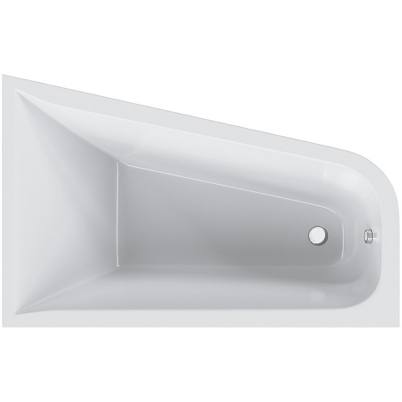 Ванна акриловая AM.PM Spirit R W72A-160R100W-A2 160x100 правая