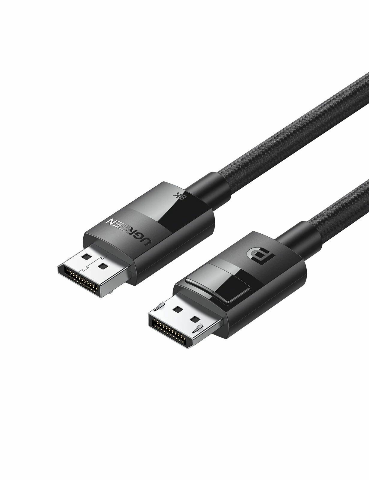 Кабель DisplayPort 1.4 Ugreen (3 м), 8K@60 Гц, 32.4 Гбит/с, HDR — для игр 4K@144 Гц