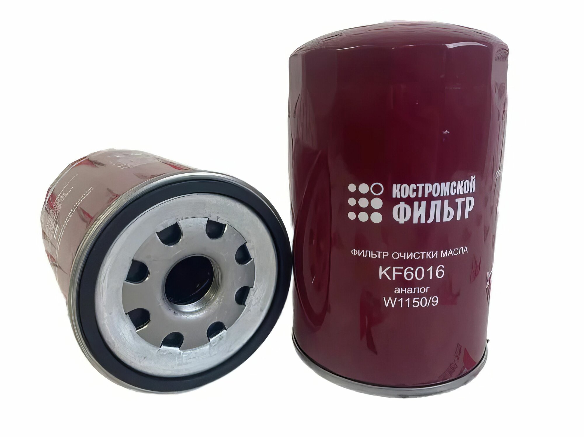 Фильтр масляный ПАЗ с дв. ЯМЗ 5341-1012075-01, C6103, W1150/9 H186 mm Вектор Next "Костромской фильтр", KF6016SP