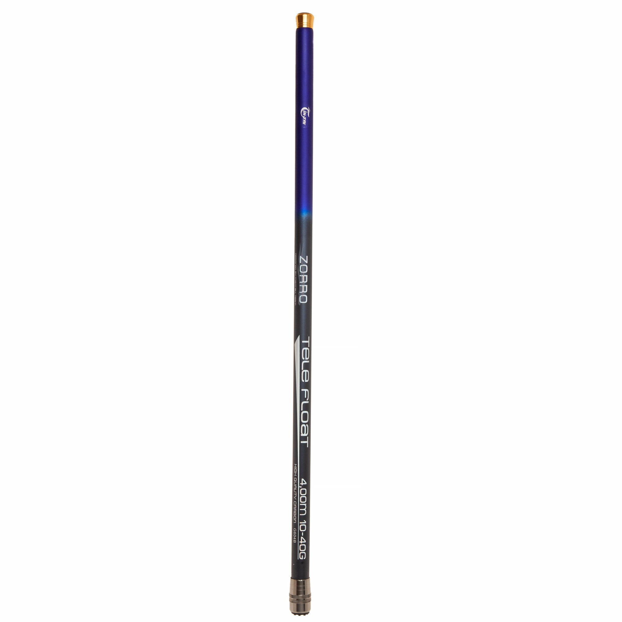 Удилище Yin Tai ZORRO G604-B (без колец, кор. сложение, carbon, 10-40гр, 4м)